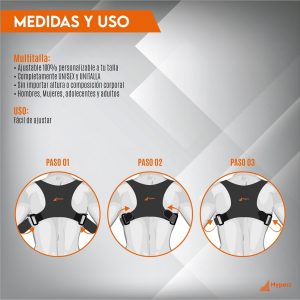 Corrector de Postura Ajustable - Hyperz